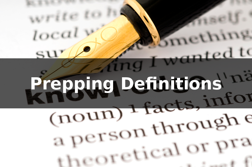 Prepping Definitions – Signal Survival